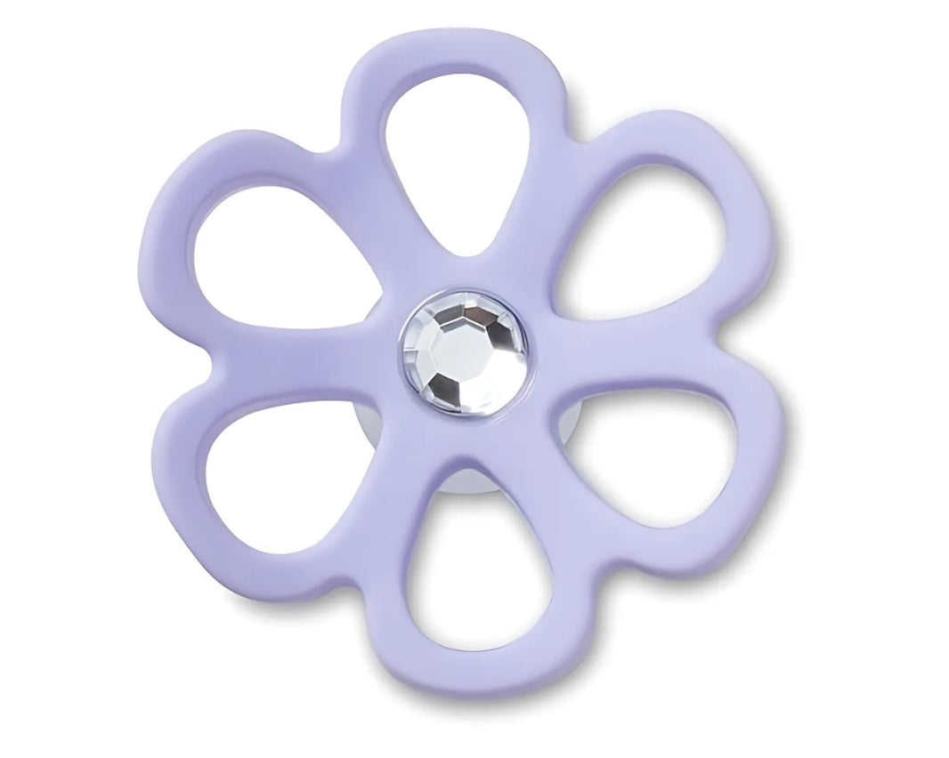 Purple Cut Out Flower – Crocs